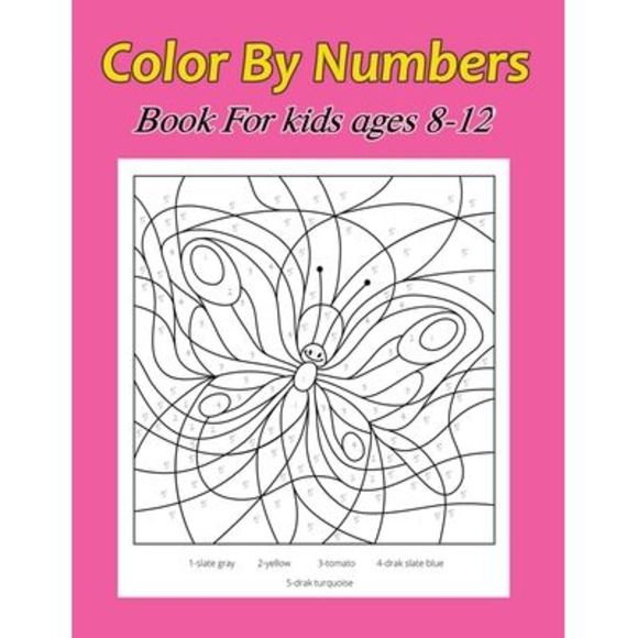 Jade Coloring | Other | Color By Numbers Book For Kids Ages 82 Unique ...